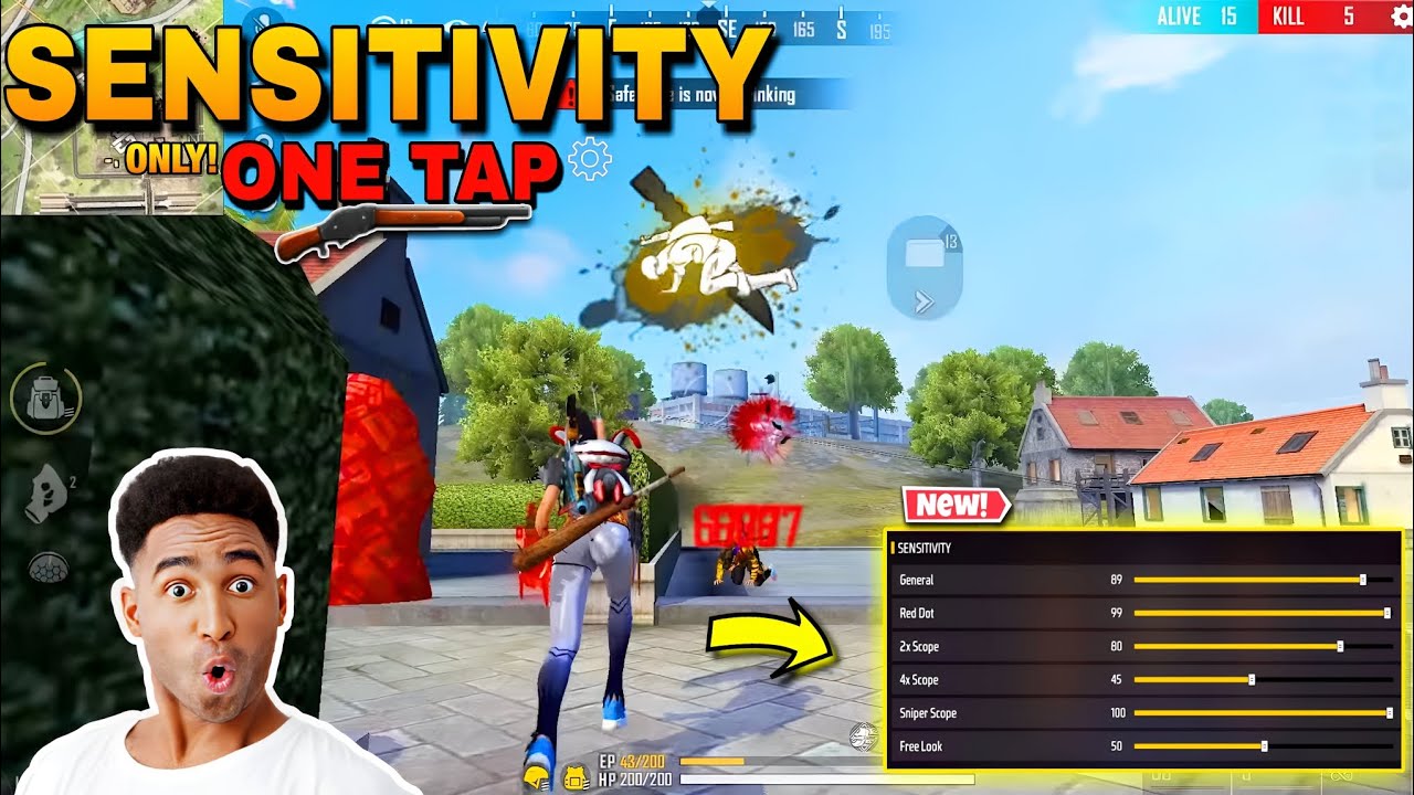 🎯💥 Best Free Fire Sensitivity for EPIC One-Tap Headshots!💪🏻 - YouTube