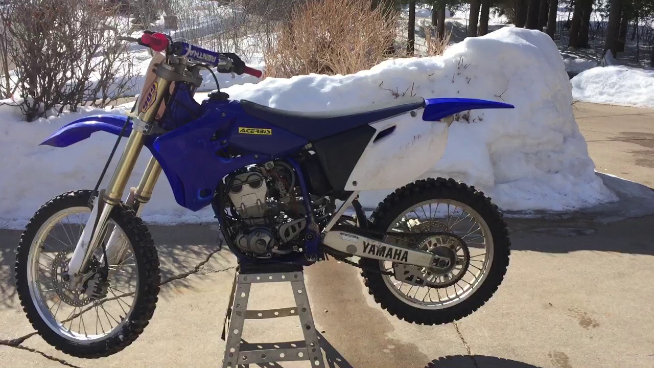 Yamaha yz250f 2005 #160 - YouTube