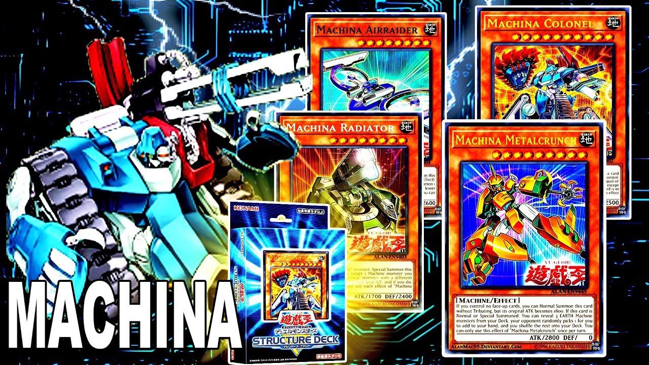 【YGOPRO】Machina Deck New Supports / Promo Machina MetalCrunch Structure ...
