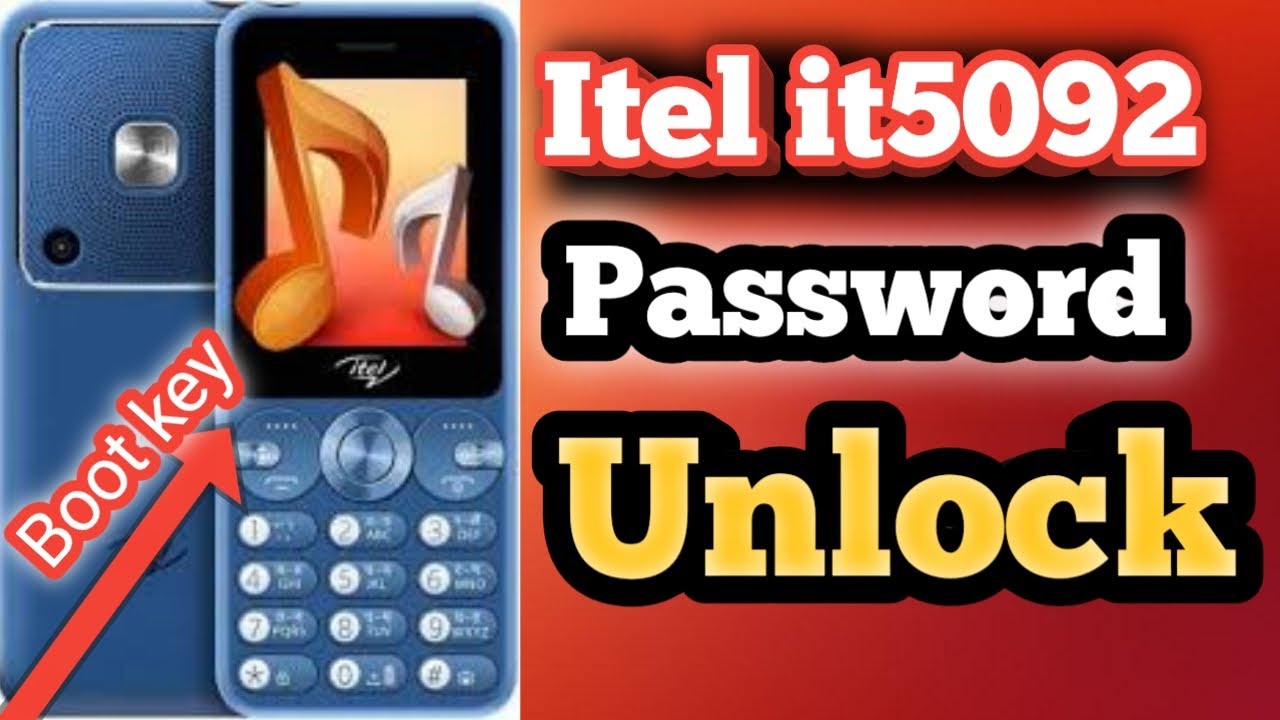 Itel it5092 Password Unlock Miracle Digital tool - YouTube