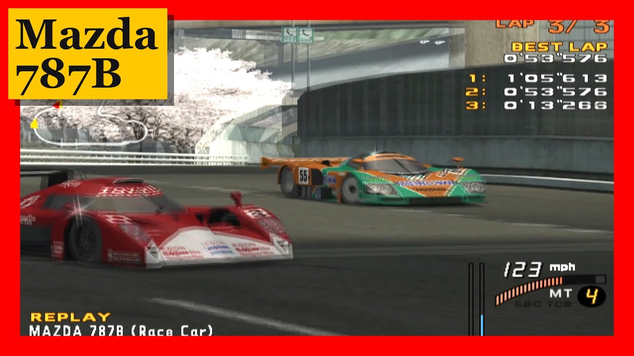 Enthusia Professional Racing: Mazda 787B at Tokyo (Rev City) Race #3 ...