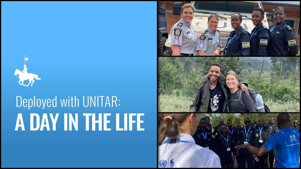 Deployed with UNITAR: A day in the life - YouTube