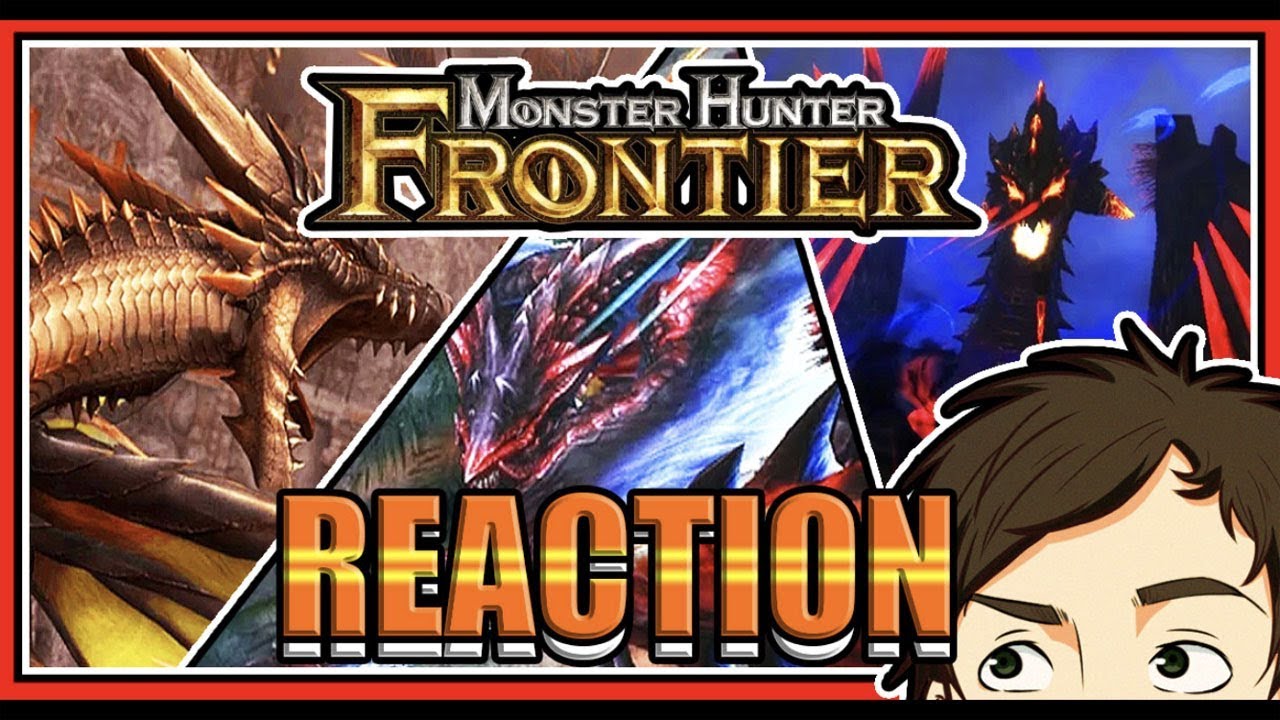 🔵Monster Hunter Frontier Reaction THE CHAD OF MONSTER HUNTER GAMES ...