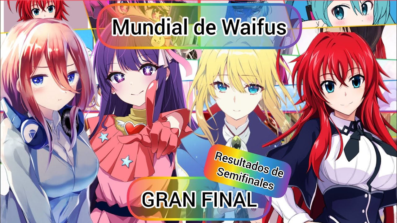 Mejores Waifus del Anime//Mundial de Waifus//Semifinales//Resultados ...