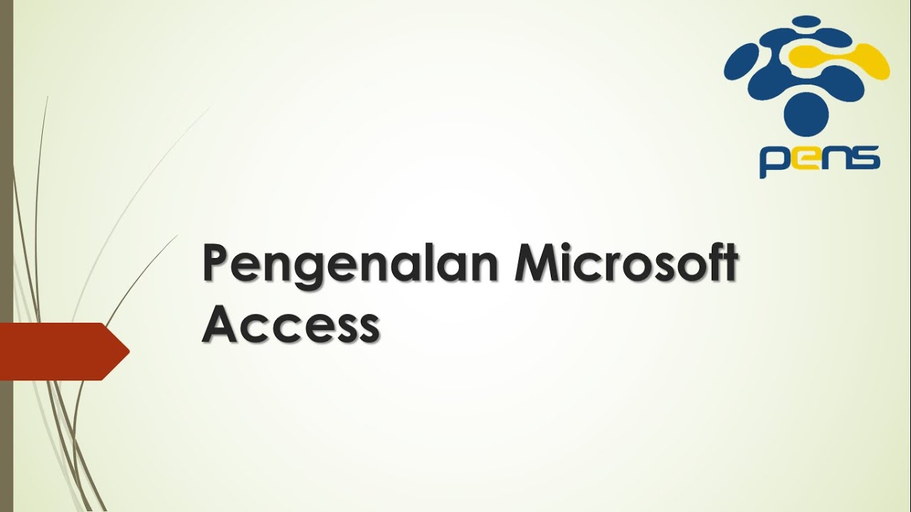 Praktikum 1 Pengenalan Microsoft Access - YouTube