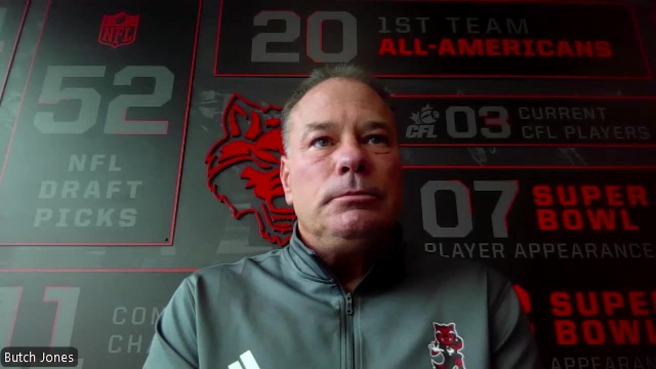 Red Wolf Raw: Butch Jones speaks on Sun Belt Zoom (09/16/24) - YouTube