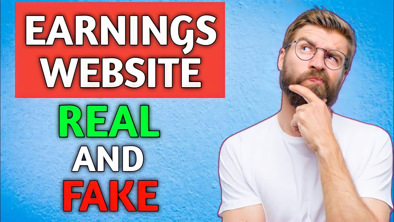 Online Earnings Website Real And Fake | Complete Guide | New Earning ...