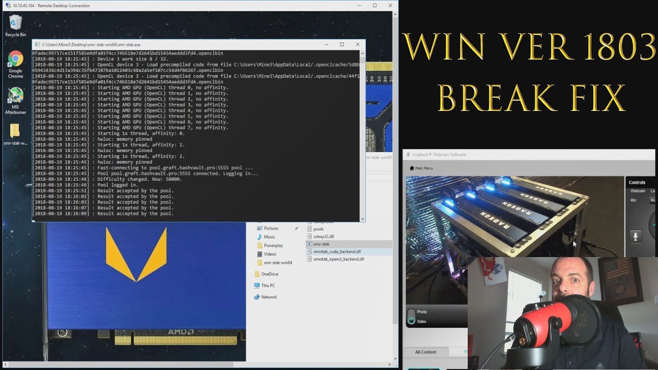 How to fix your broken Mining Rig - YouTube