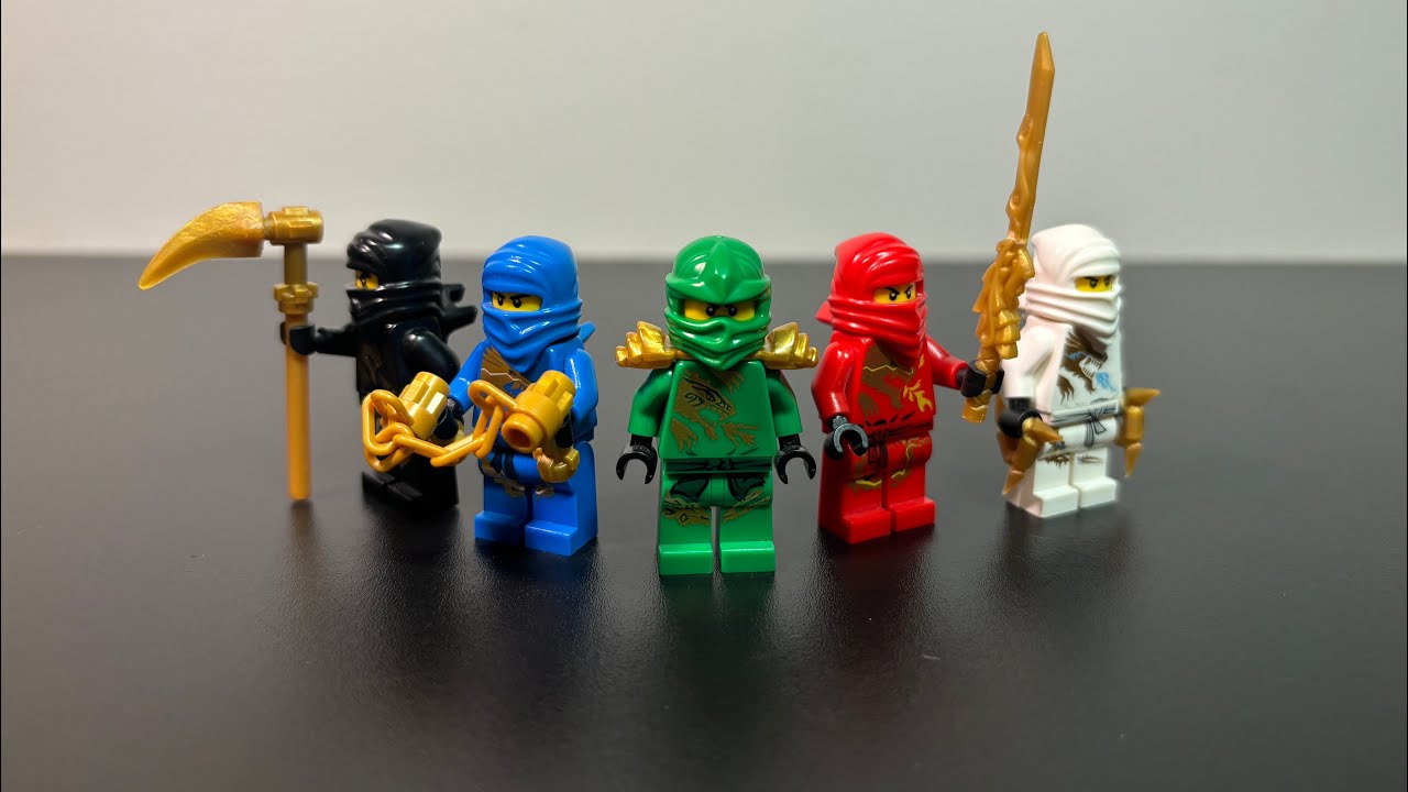 Ninjago DX Ninja suit line review! Lego Ninjago suit line review! - YouTube