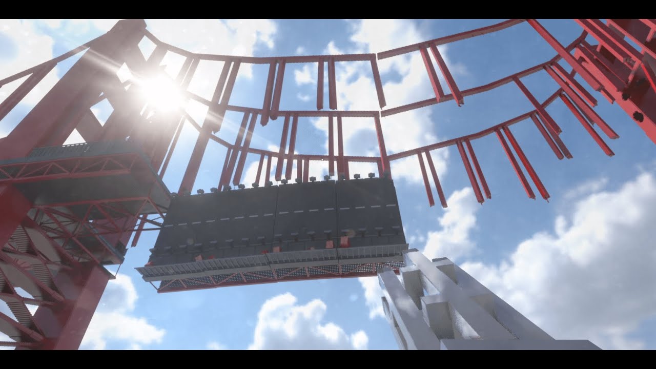 Destroying The Golden Gate Bridge In Teardown - YouTube