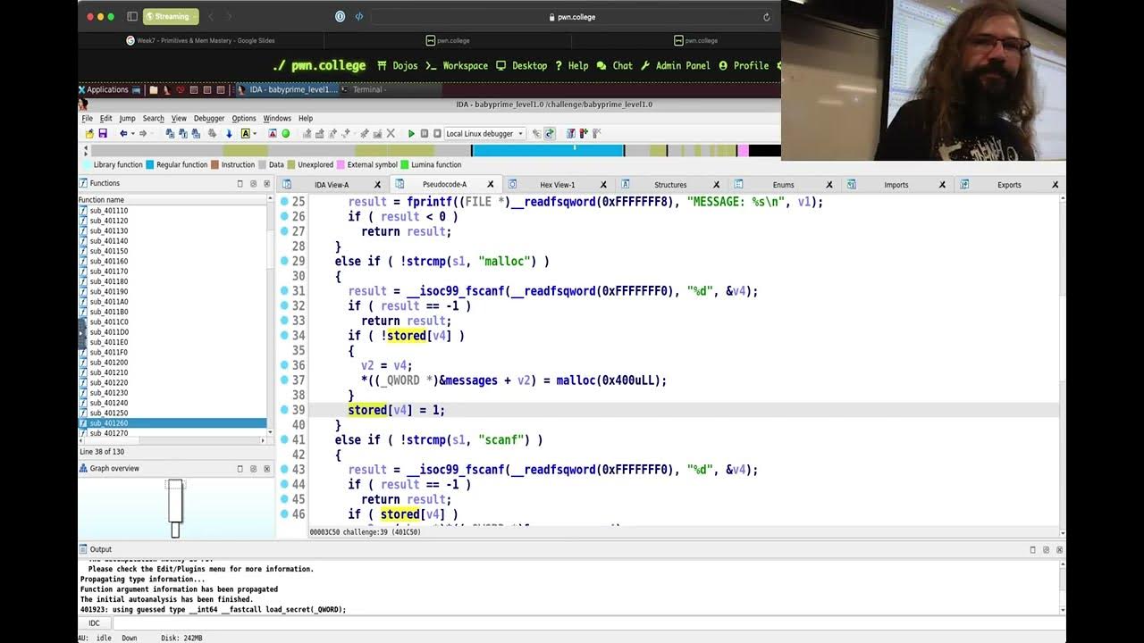 Primitives & Mem Mastery - CSE598 - Robert - 2024.02.20 - YouTube