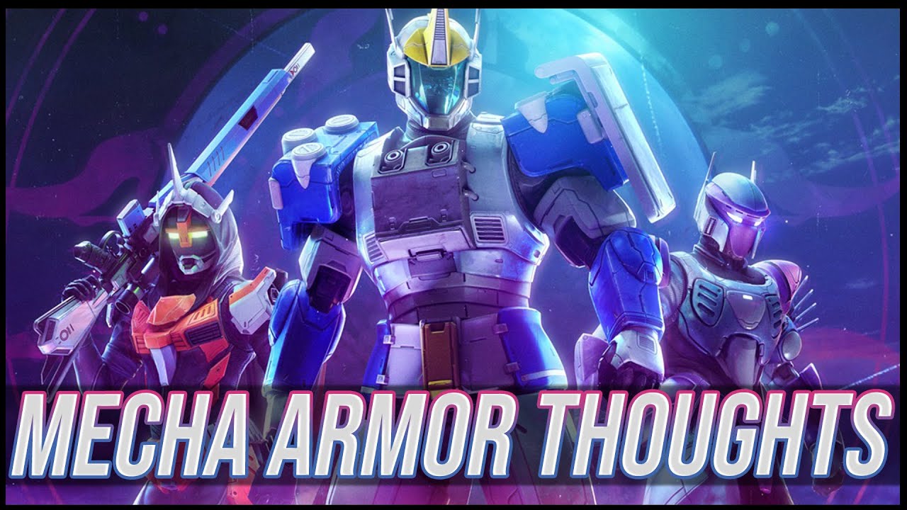 Destiny 2: Mecha Armor thoughts | Season of the Plunder - YouTube