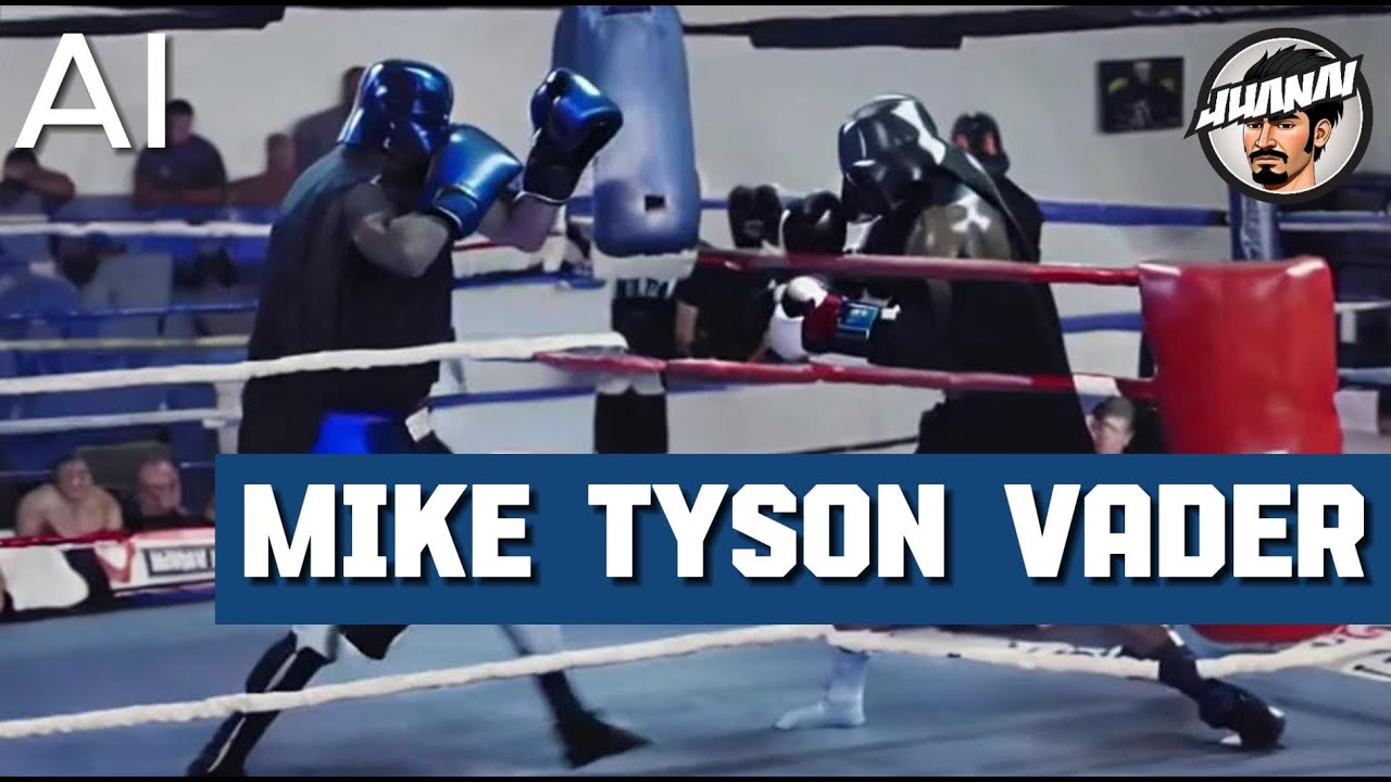 AI DARTH VADER MIKE TYSON boxing - VISUALS - Trap Beat #miketyson # ...