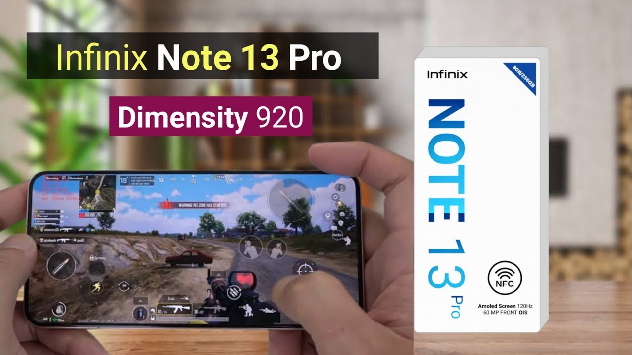 Infinix Note 13 Pro Unboxing || Infinix Note 13 Pro Pubg Test / Bgmi ...