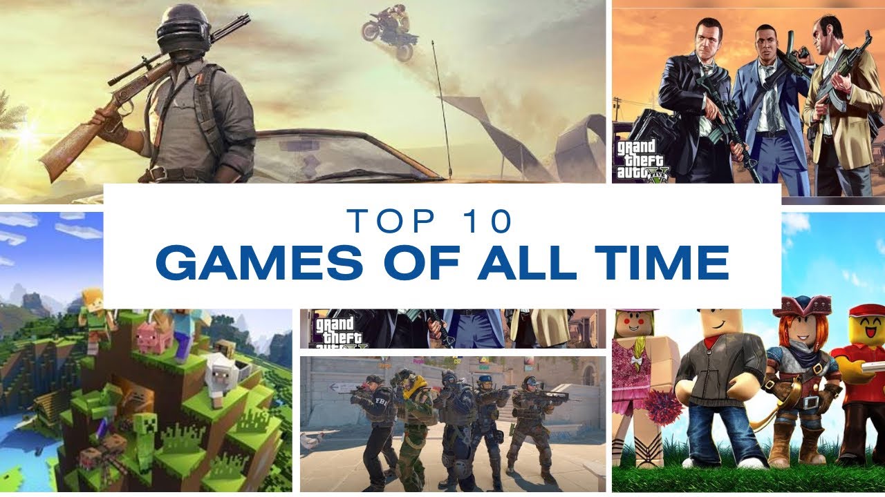 Top 10 Most Played Games of All Time – The Ultimate Gaming Countdown ...