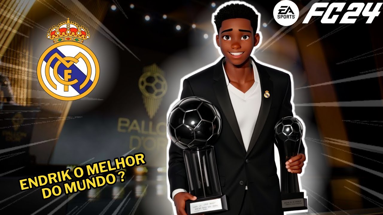 Experimento FC 24 A Jornada pela Bola de Ouro de Endrick Será que Vai ...