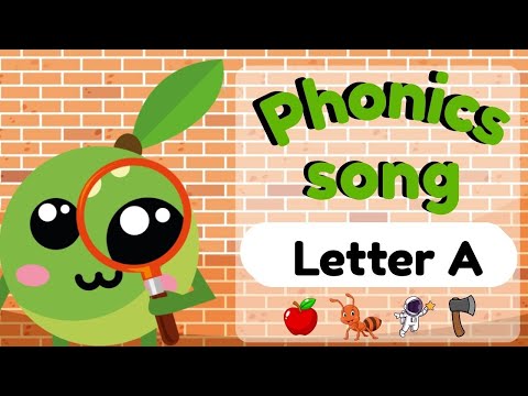 Letter A Phonics Song | Ant, Apple, Astronaut, Ax | ESL Kids
