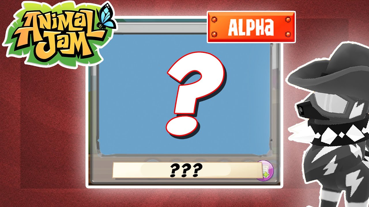 I GOT AN ALPHA ITEM!! | Animal Jam Alpha Items - YouTube