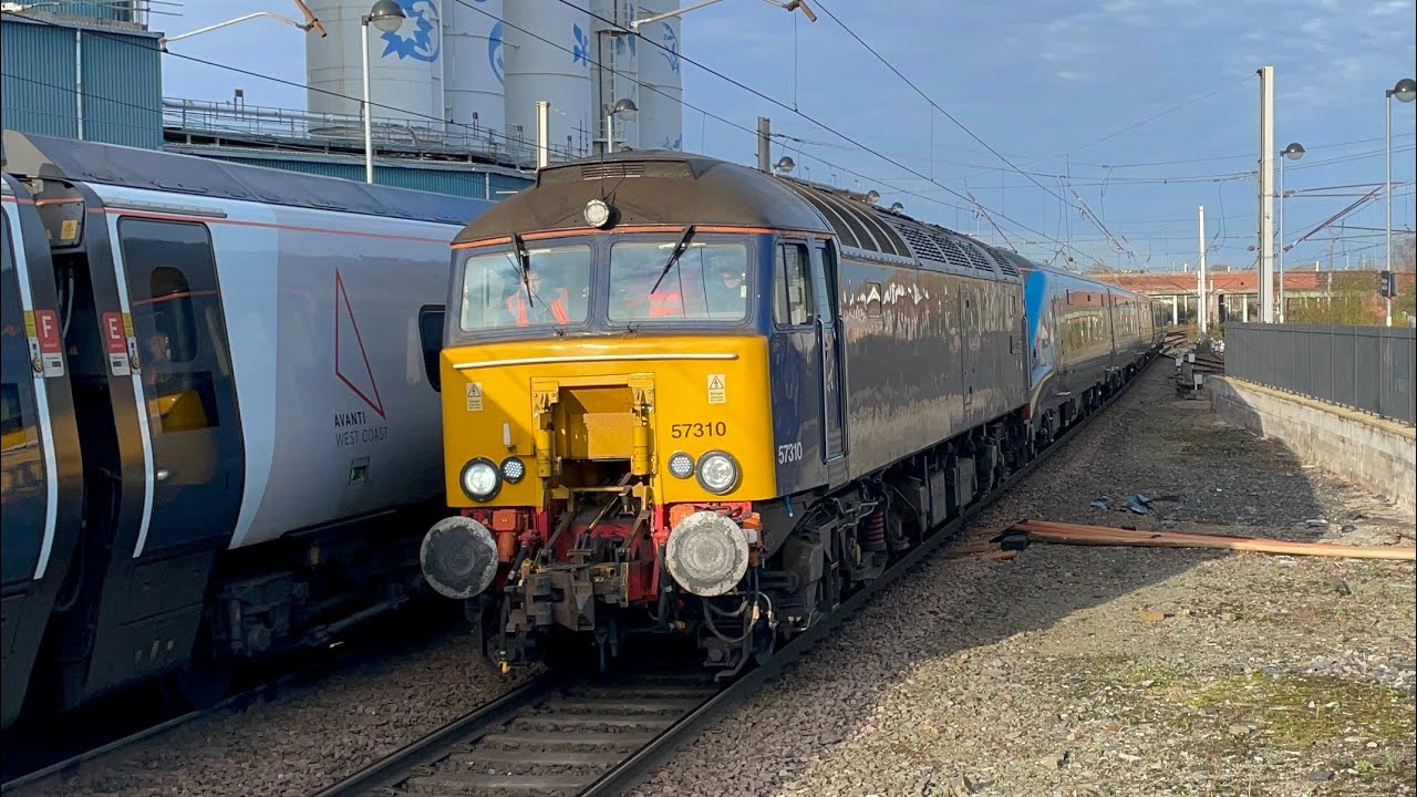 TPE MK5 Stock moves + freight and track machines at WBQ (2/12/21) - YouTube