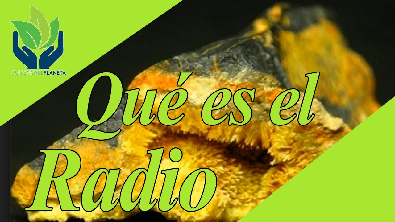 Radio (Ra): todo sobre este elemento de la Tabla Periódica - YouTube