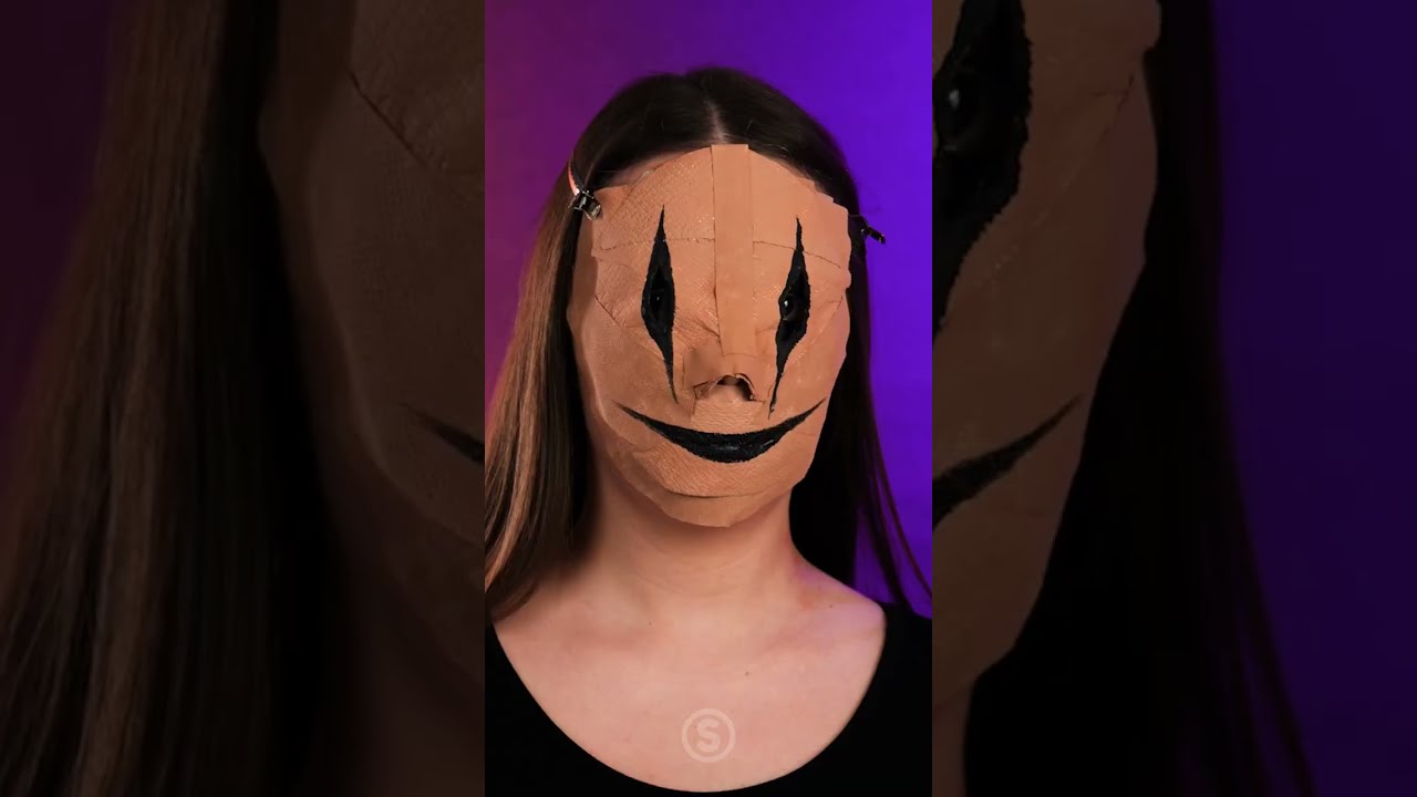 Easy and Spooky Smile Halloween Makeup 😍 #shorts - YouTube