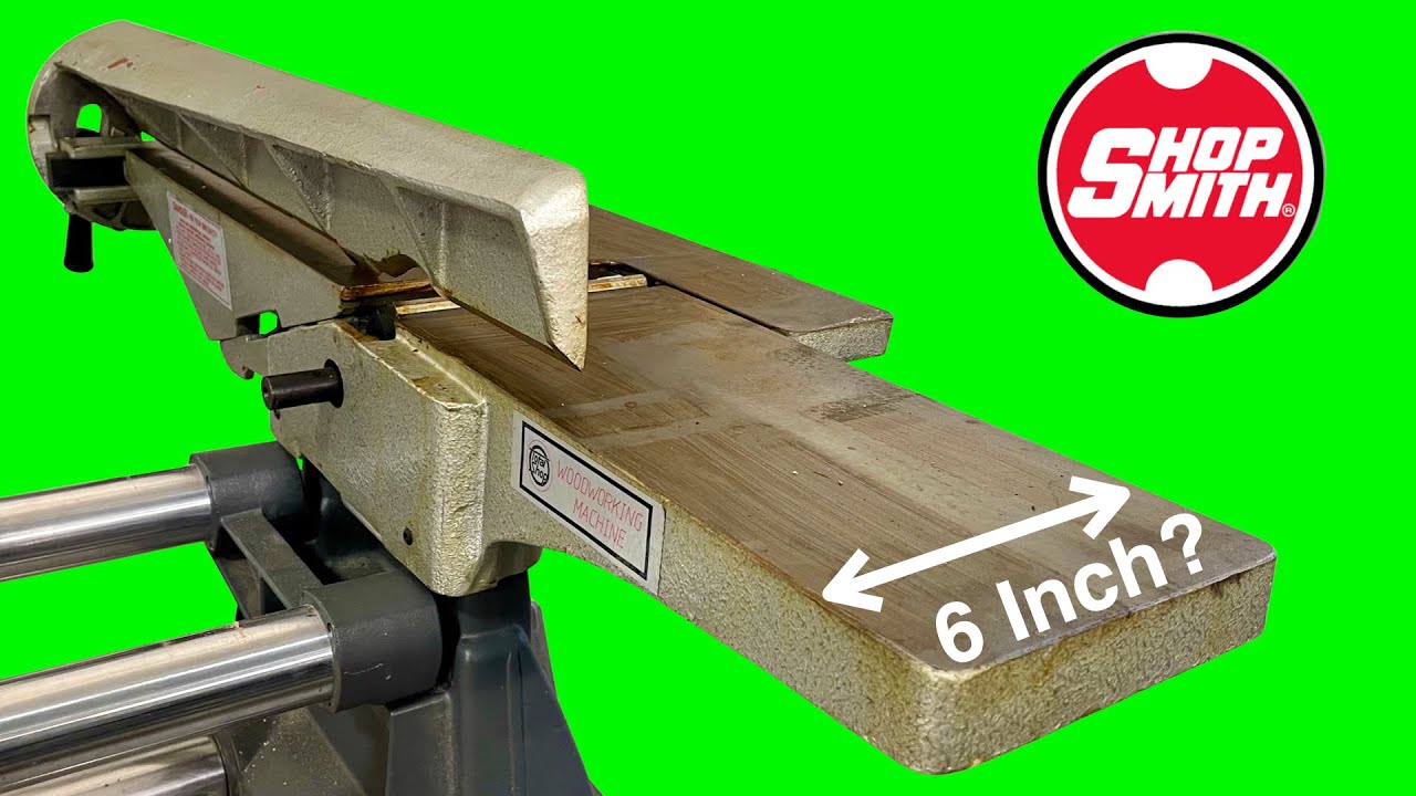 Should Shopsmith make a 6 inch Jointer? (No, they shouldn't, and I'll show why) - YouTube