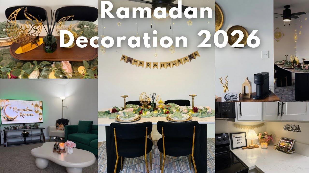 Ramadan Decoration 2026 🌙 | My Favorite Home Setup | Silent Vlog - YouTube