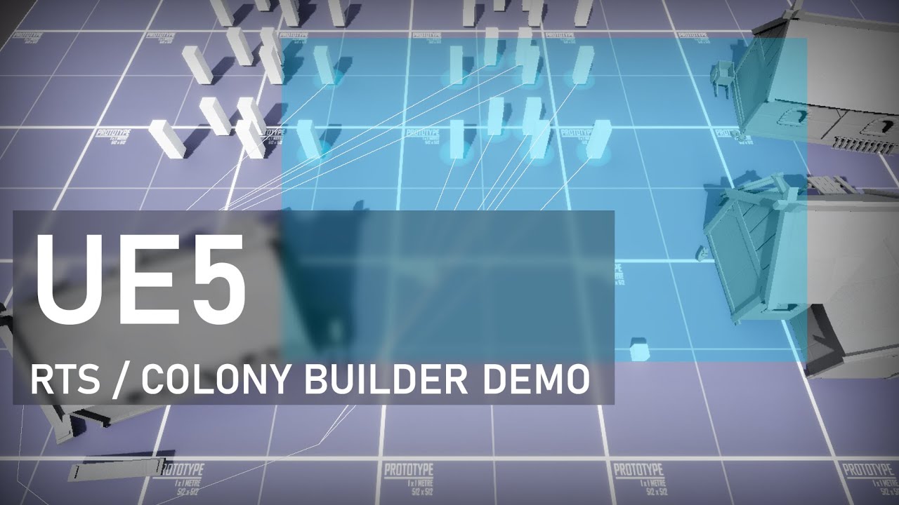 RTS/Colony builder input, unit path visualiser and selection - UE5 ...