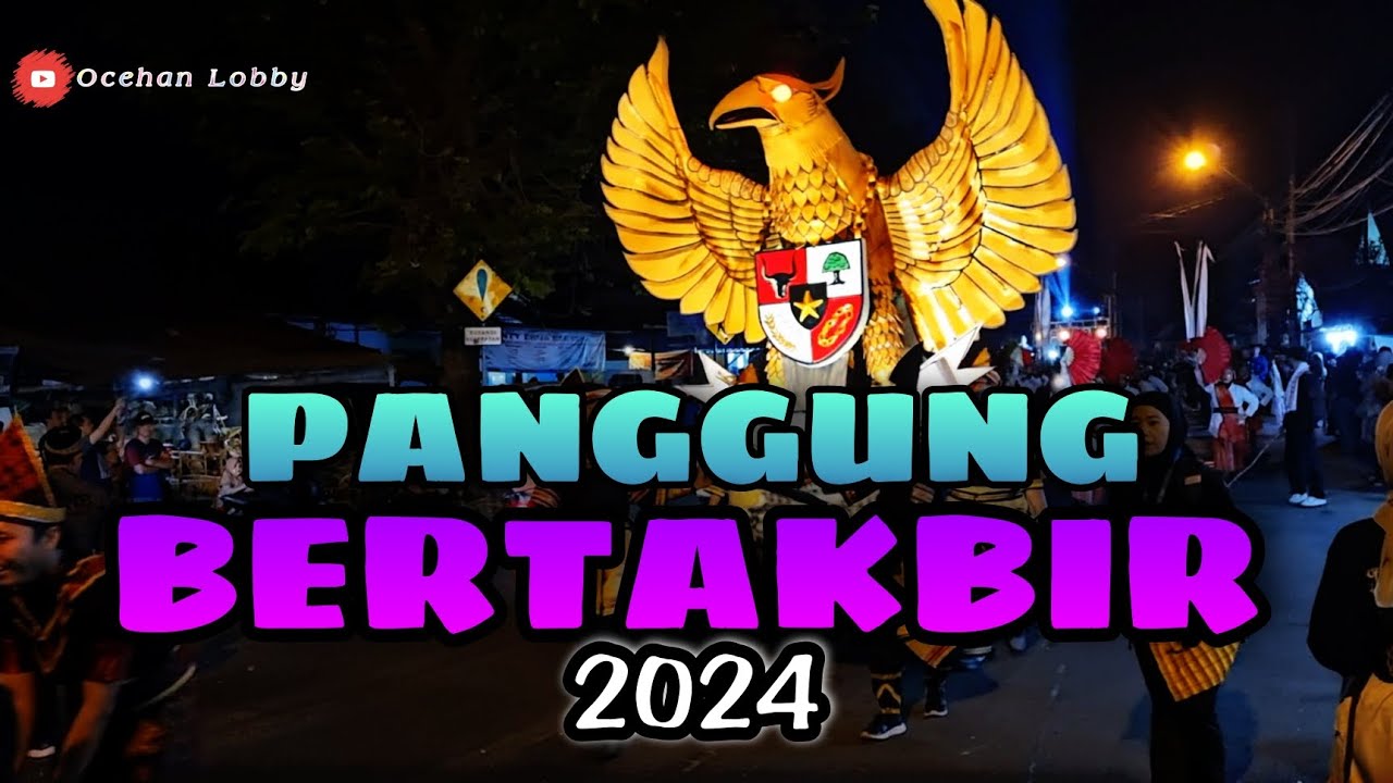 PANGGUNGHARJO BERTAKBIR ️ GEMA TAKBIR 2024 - YouTube
