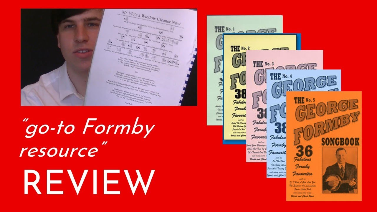 'George Formby Songbook' Book Collection Review - YouTube