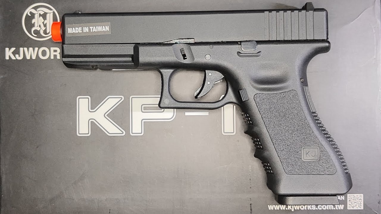 AIRSOFT KJW GLOCK G17 GEN.3 GBB (KP-17) - YouTube