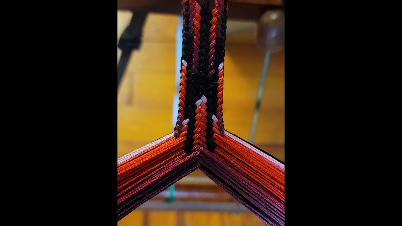 Kumihimo - Takadai Braiding Stream 2 - YouTube