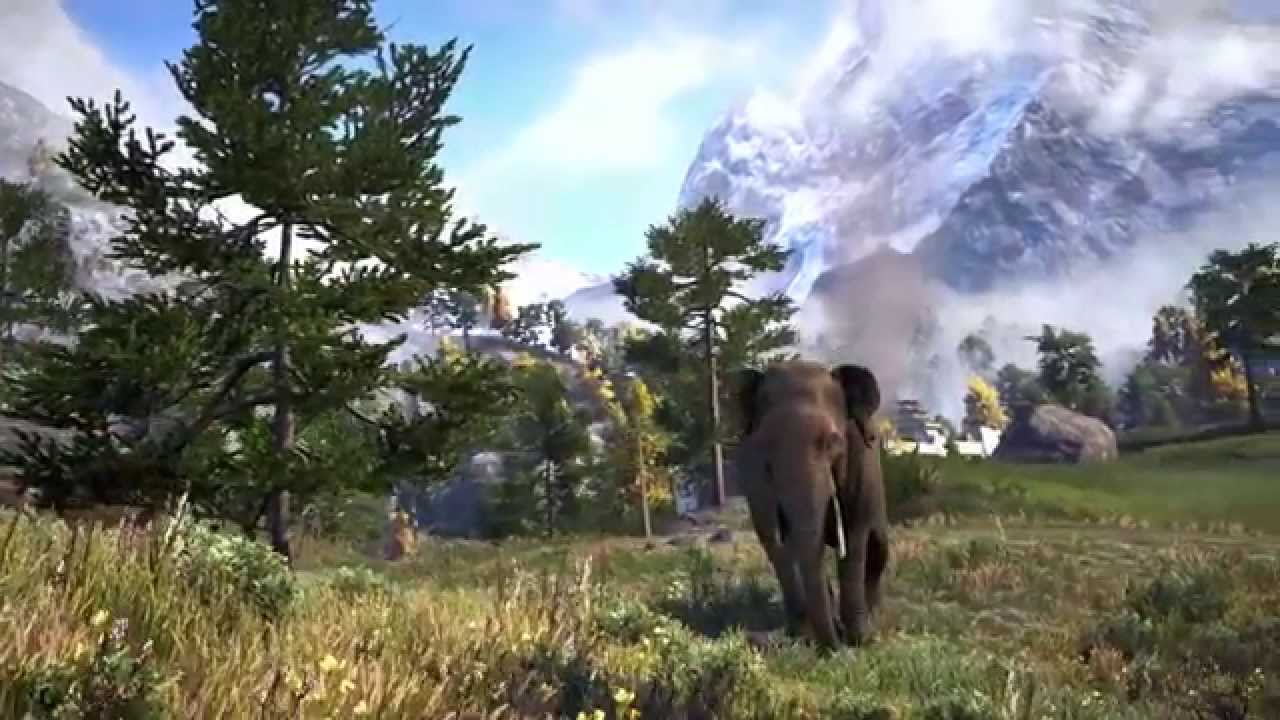 Far Cry 4 Trailer - The Mighty Elephants of Kyrat Trailer - Eurogamer - YouTube