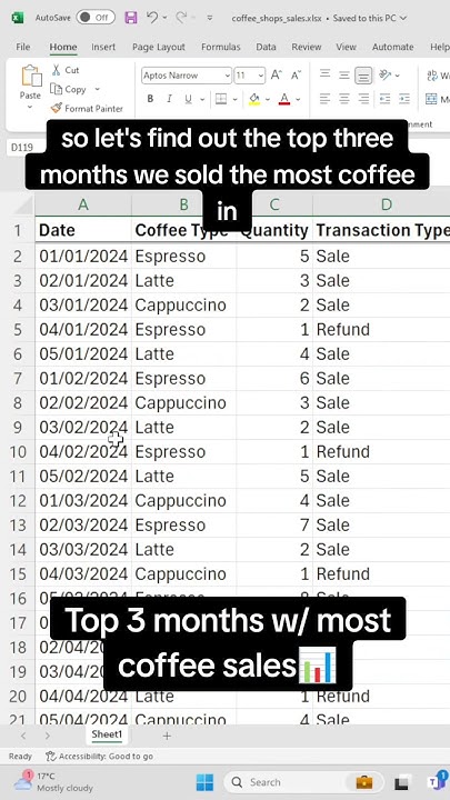 Use pivot tables to aggregate/summarize records for data analysis - YouTube