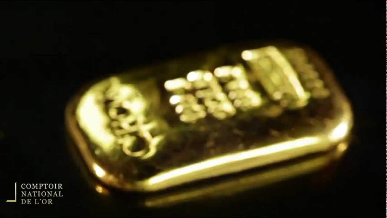 Lingotin 100g en Or - Comptoir National de l'Or (Gold.fr) - YouTube