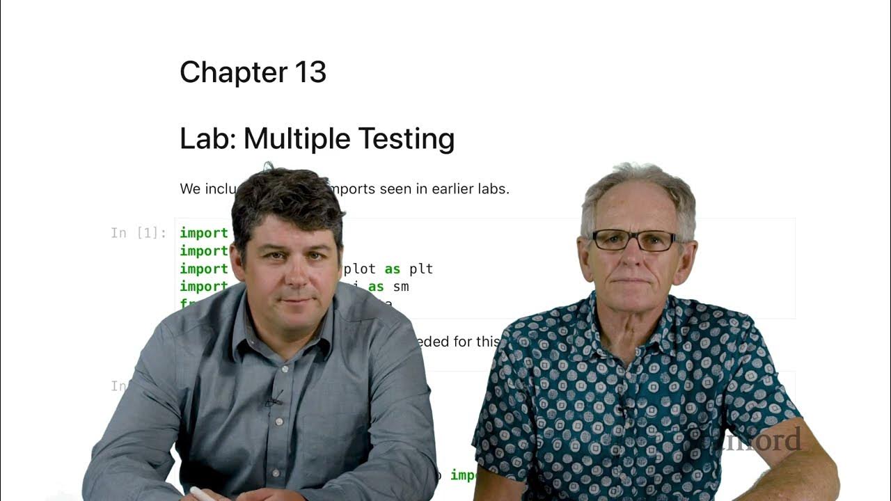 Statistical Learning: 13.Py Multiple Testing I 2023 - YouTube