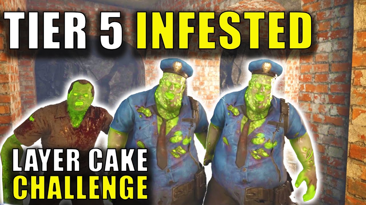 Tier 5 INFESTED | Layer Cake Challenge | 7 Days To Die Version 1.0 ...