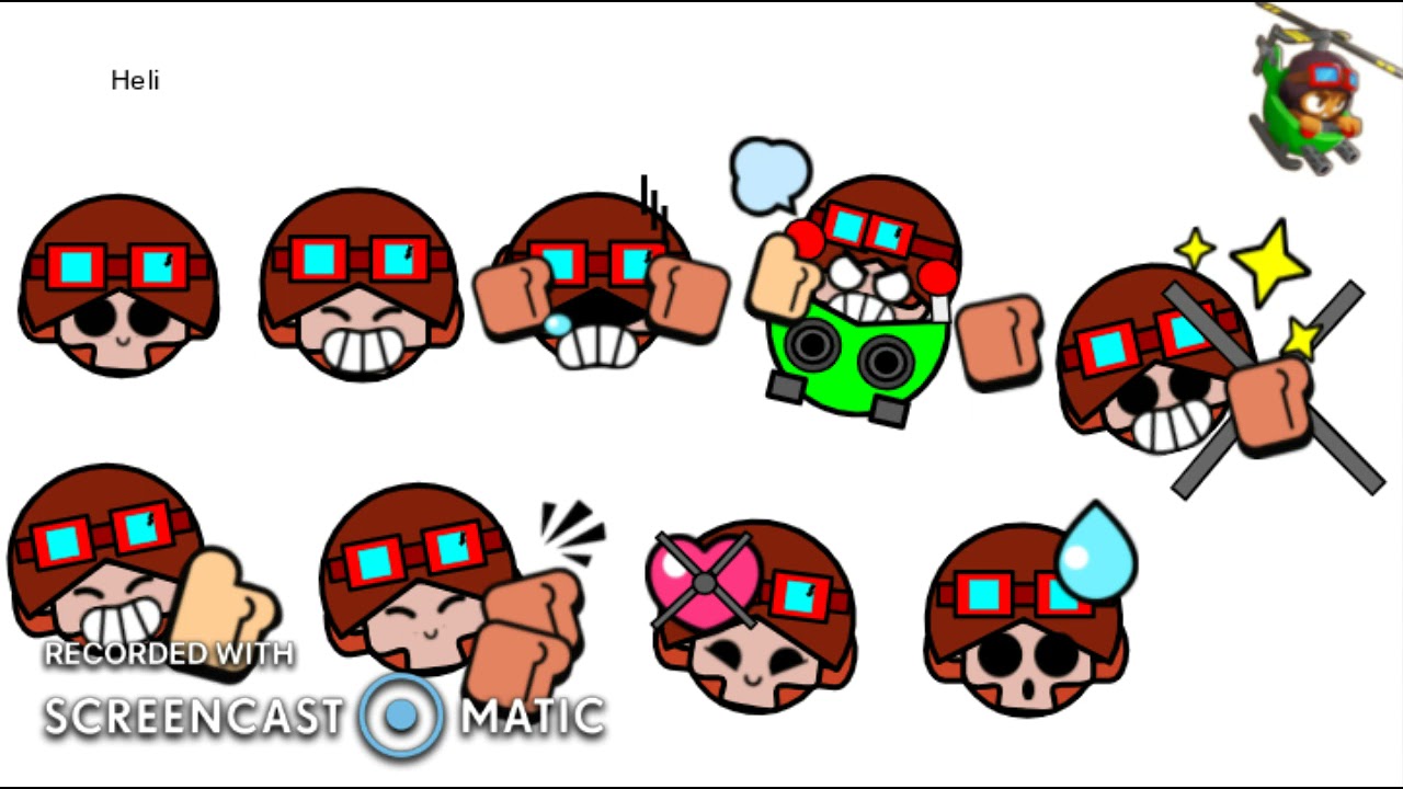 Made Btd6 Heli Pilot Tower Pins - YouTube