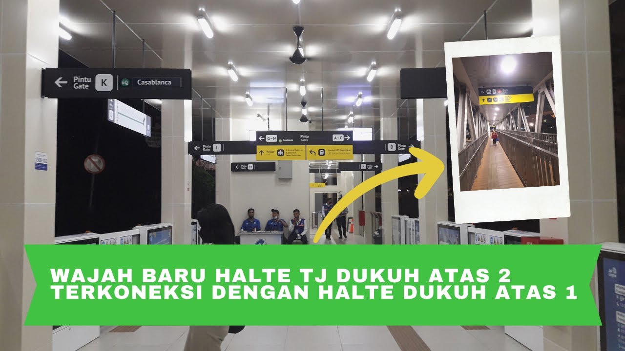 Akhirnya Halte Dukuh Atas 2 Kembali di Buka dan Tersambung Lewat Skybridge ke Halte Dukuh Atas 1 ...