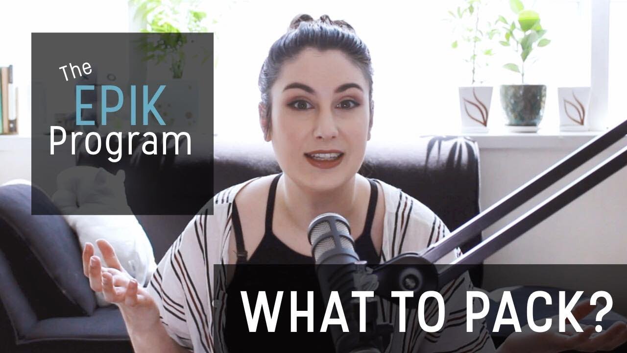 EPIK // TEACHING IN KOREA PT 4. What to pack? - YouTube