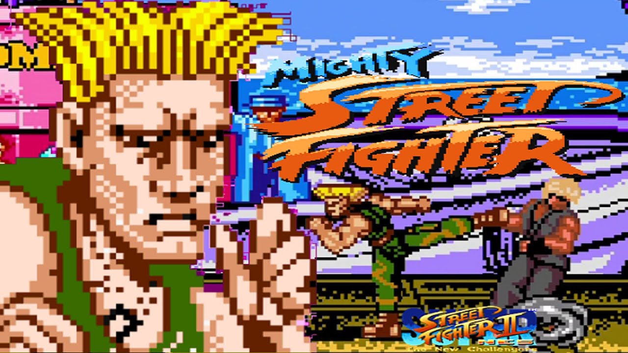 MIGHTY STREET FIGHTER (SF2 NES EDITION) - PC LONGPLAY - GUILE ...