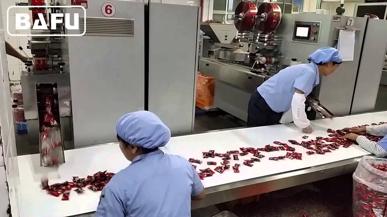 high speed candy wrapper, candy machinery, confectionery machinery ...