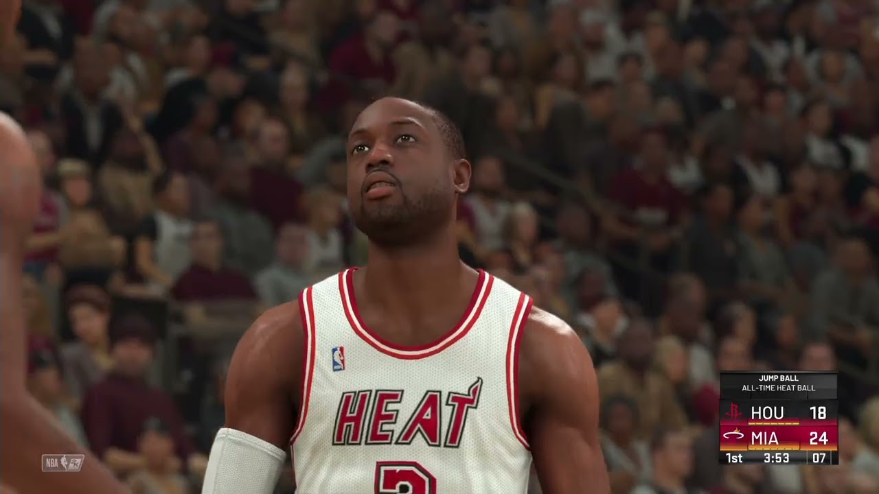 【The Almighty Team】All Time Houston Rockets vs All Time Miami Heat ...