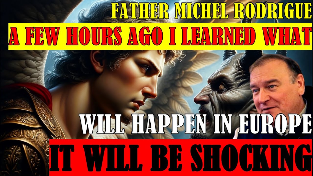 St Michael the Archangel to Father Rodrigue | A Few Hours Ago I Learned ...