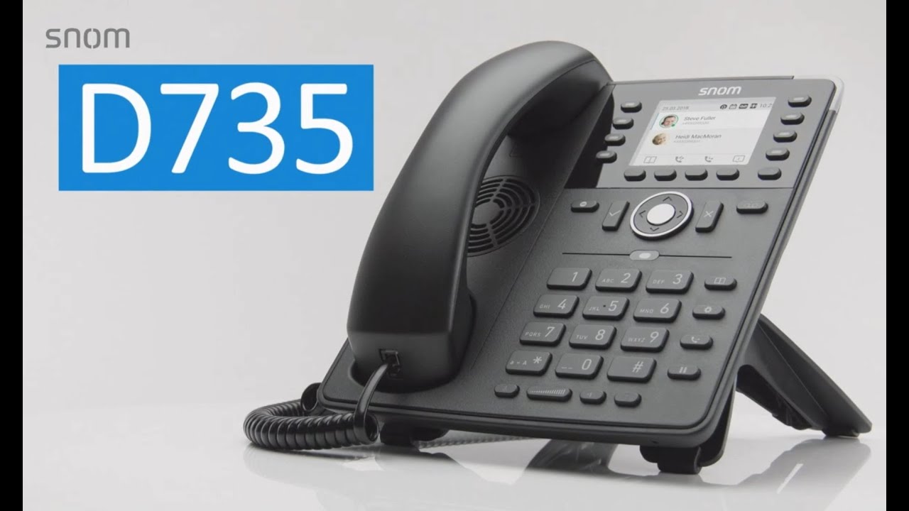 Snom D735 IP Phone - The perfect phone for modern business | Cohesive ...