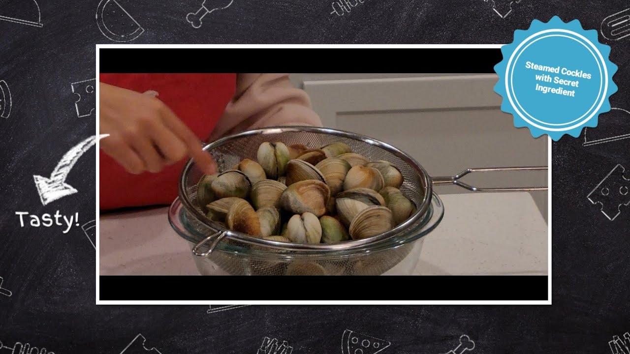 Easy Cockle Recipe with Secret Ingredient - YouTube