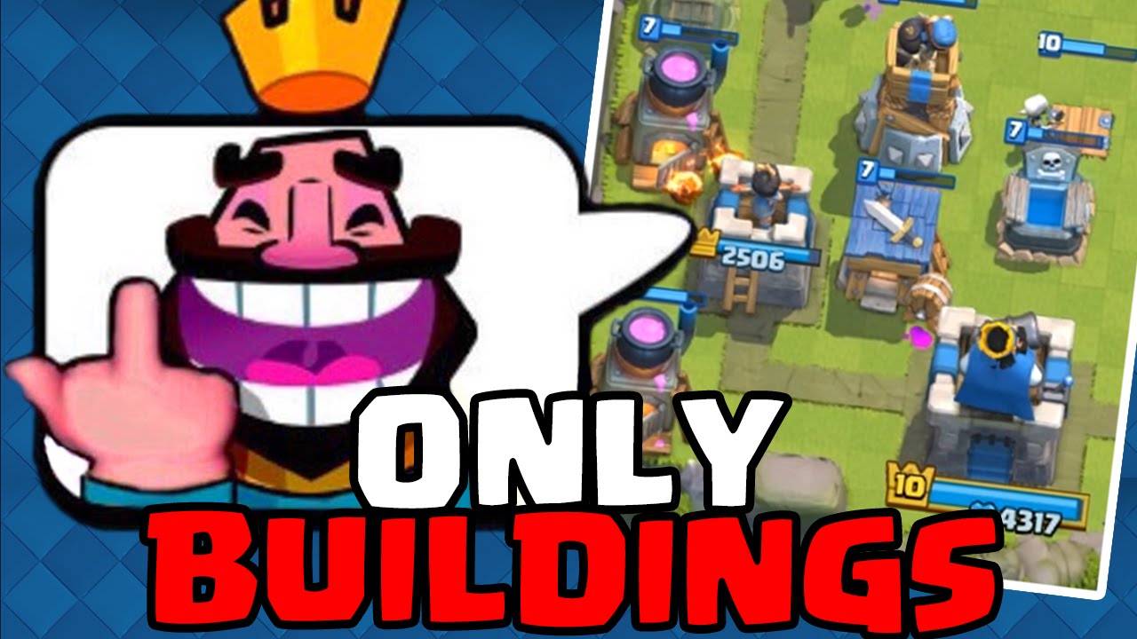 ALL BUILDINGS TROLL DECK ★ CLASH ROYALE [134] ★ Clash Royale deutsch ...
