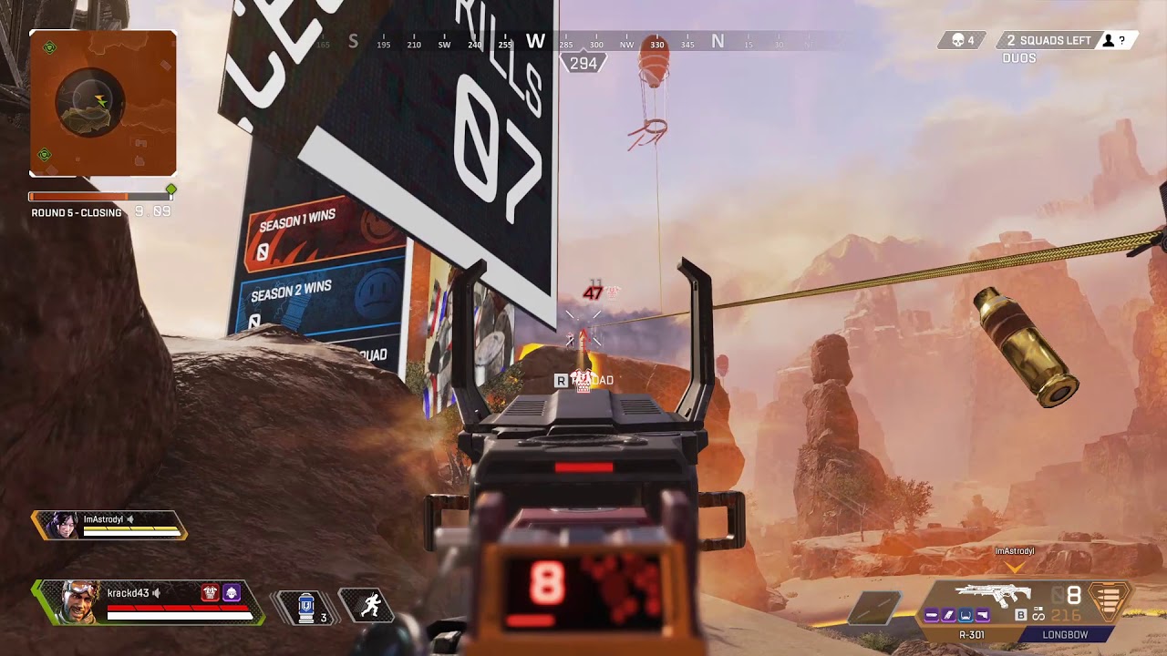 Finally got the Mirage 2k Badge - Apex Legends - YouTube