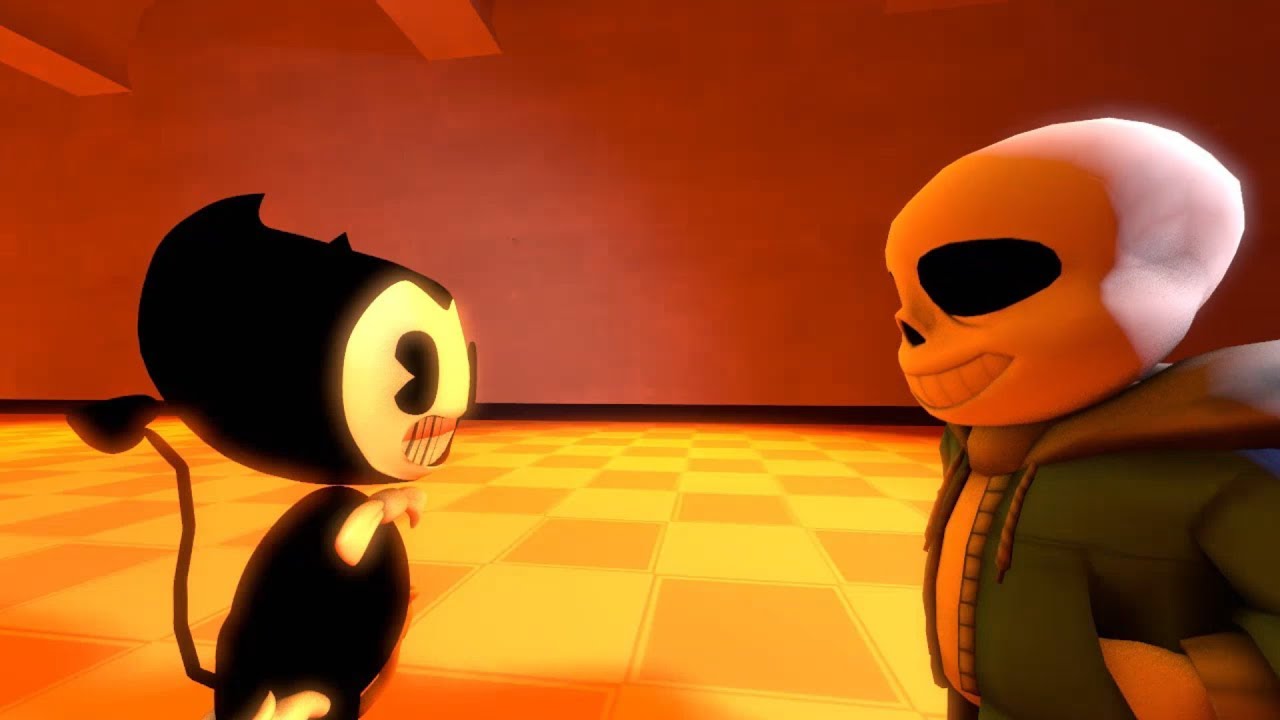 Sans x Bendy Animation - YouTube