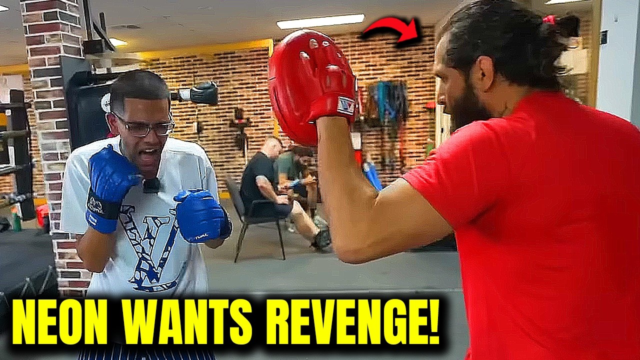 NEON Training For The Jack Doherty Rematch With JORGE MASVIDAL! - YouTube